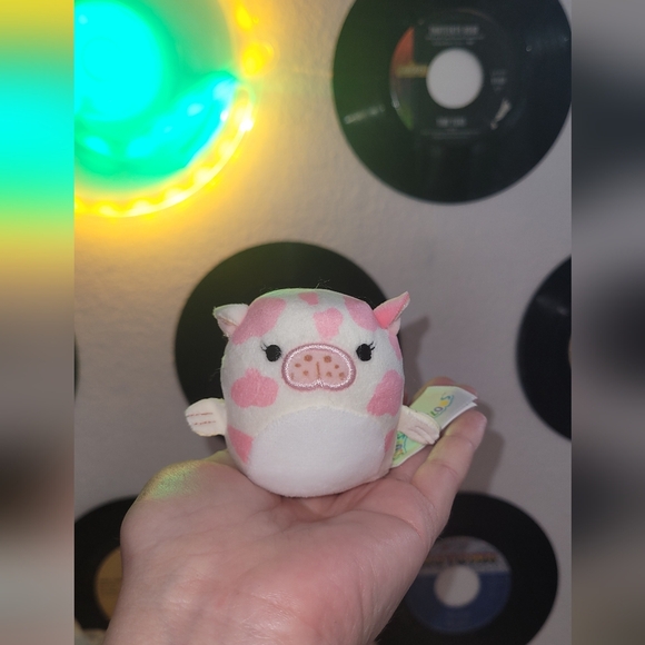 Squishmallows | Toys | Mondy The Light Pink Sea Cow Micromallow ...